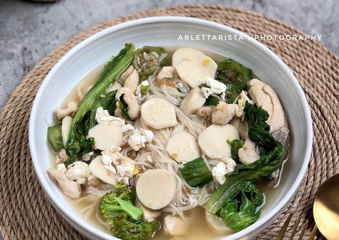 Resep Misoa kuah ayam /misua oleh Rista Arletta - Cookpad