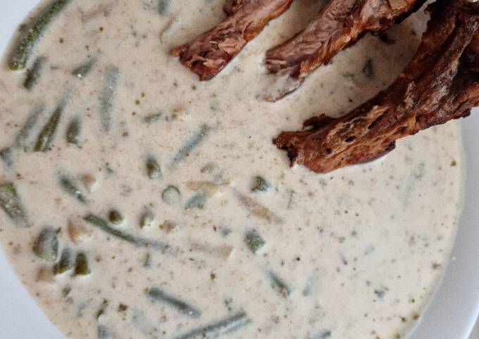 Zöldbab főzelék | Tóthné Glázer Virág receptje - Cookpad receptek