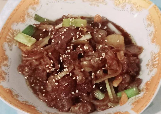 Resep Daging sapi bulgogi oleh fauziah budi - Cookpad