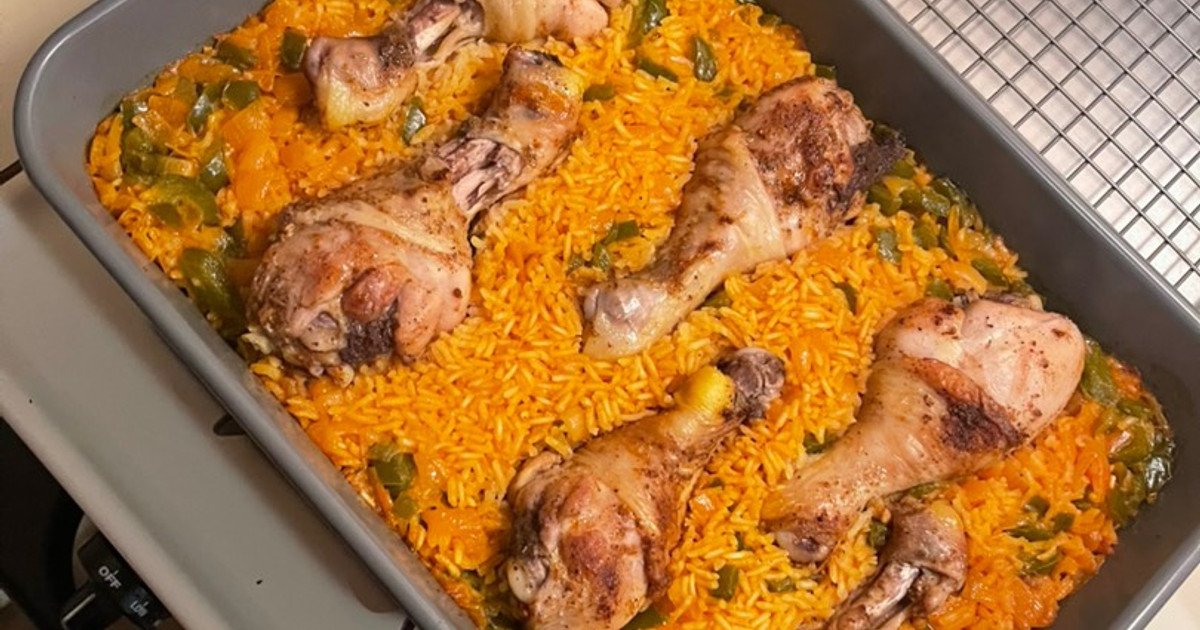 Spanish Rice & Chicken Recipe by QueenMel👸🏿