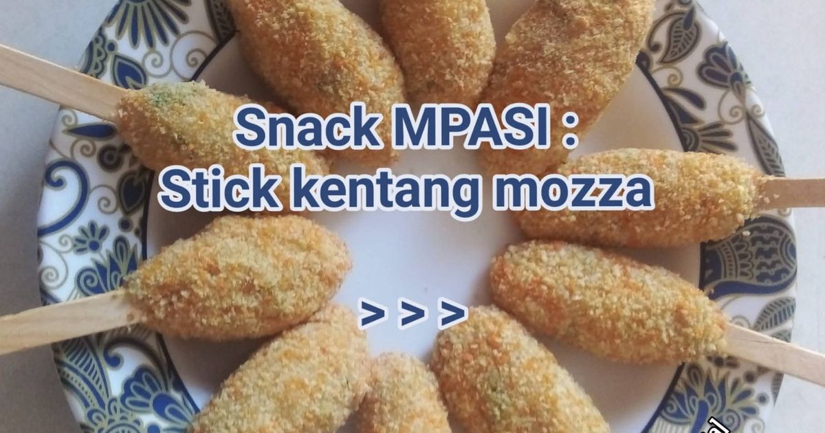 Resep Snack Mpasi : Stick Kentang Mozza (1 Tahun) oleh Aulia - Cookpad