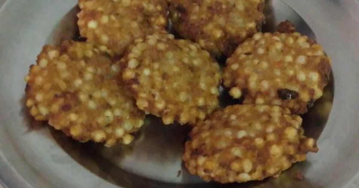 Sabudane Ke Vaade Recipe by kausar mutvalli - Cookpad