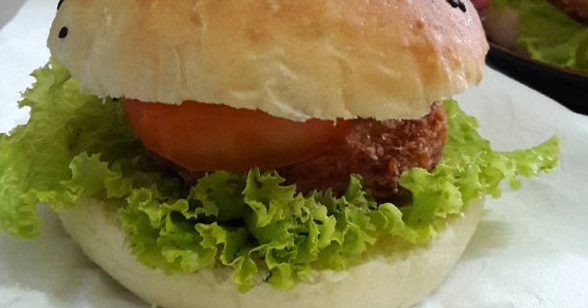 Resep burger ayam rumahan rumahan enak dan mudah - Cookpad