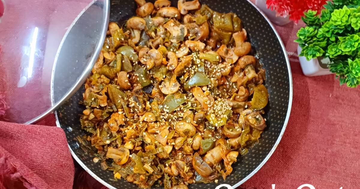 Chilli Mushroom Recipe by ZMA - Cookpad