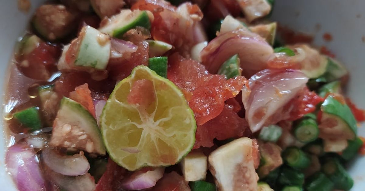 Resep Beberuk Terong Khas Lombok oleh Citra Anggryni - Cookpad