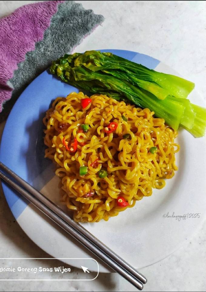 Resep Ramen Hack - Indomie Goreng Saus Wijen oleh Lailazegaff - Cookpad