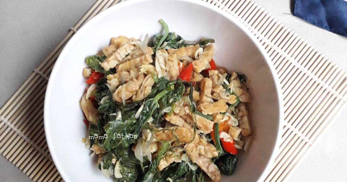 Resep Tumis pucuk labu rebon oleh Mama fathan - Cookpad