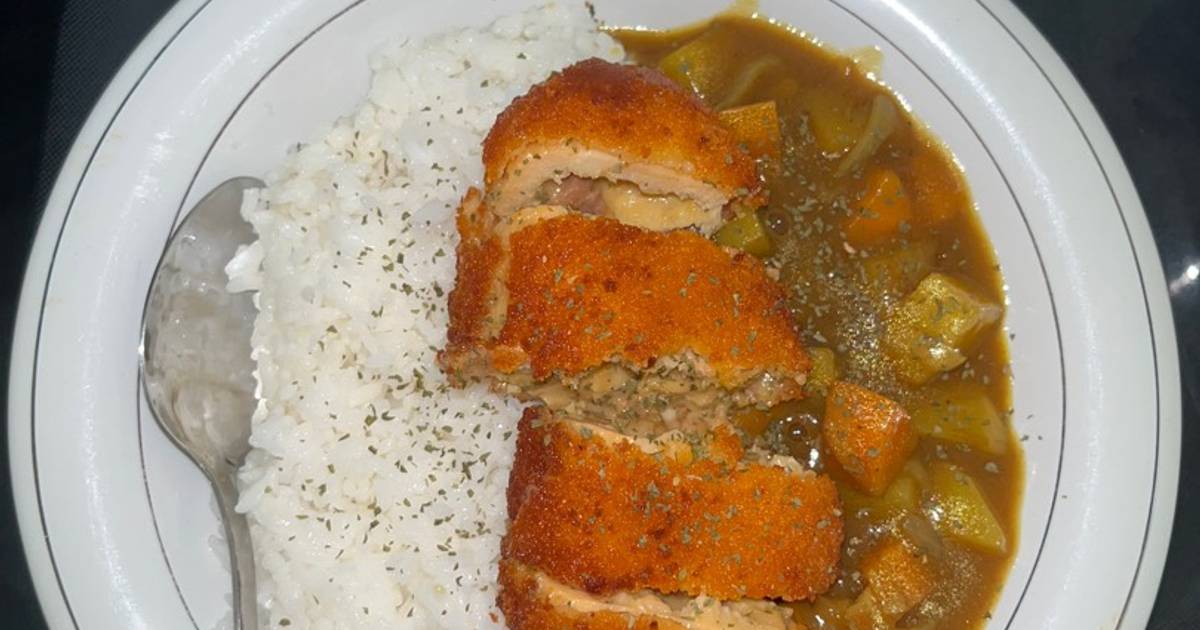 Resep Cordon Bleu/Chicken katsu curry rice oleh Hera - Cookpad