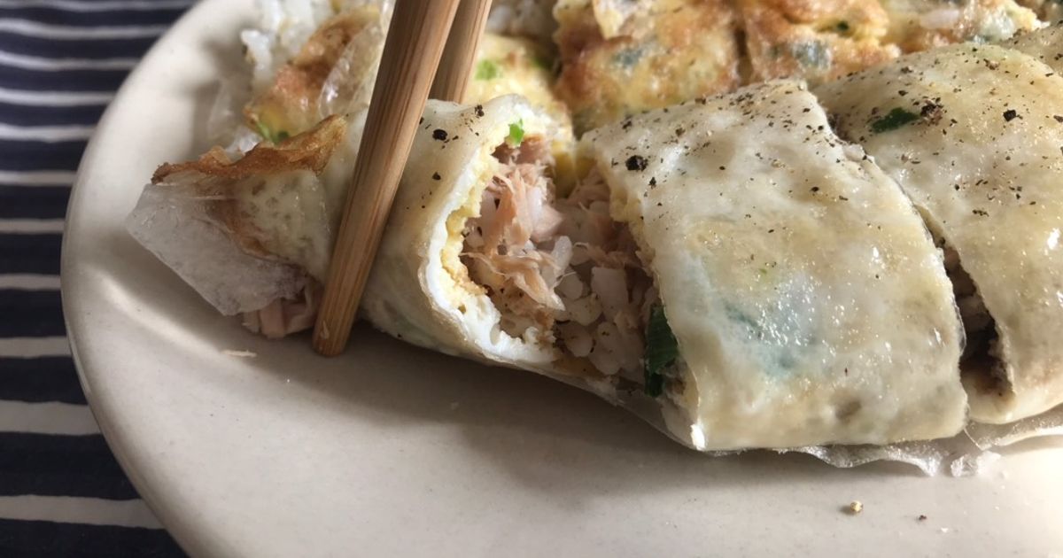 Wfh Special Mimic Taiwanese Dan Bing (Rolled Egg Crepes) 🥚 Recipe by ...