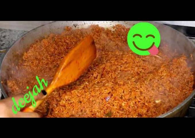 Nigerian Party Jollof Rice Recipe by Chef Deejah Kd - Cookpad