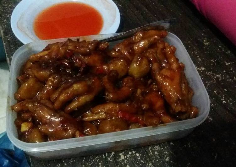 Resep Kaki Ayam Ceker Saus Tiram Oleh Heni Putri R Cookpad