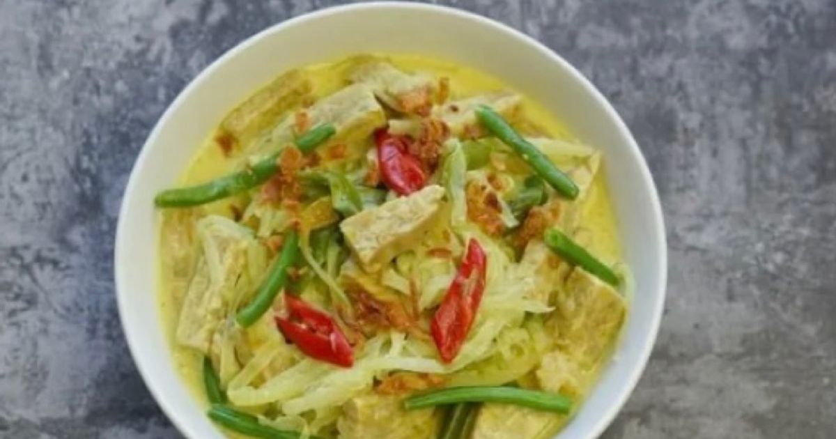 Resep lodeh tahu tempe pepaya muda rumahan enak dan mudah - Cookpad