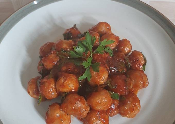 Resep Bakso sapi saus asam manis oleh sukakedapur - Cookpad