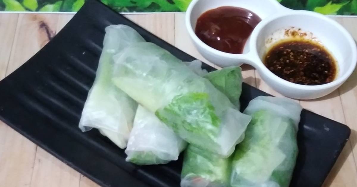 Resep Vietnamese Spring Rolls oleh Dapur B'wish - Cookpad