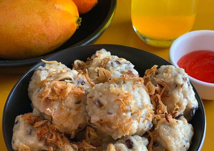 Resep Pentol Jamur Kuping Ayam Udang oleh Puput Palipuring Tyas - Cookpad