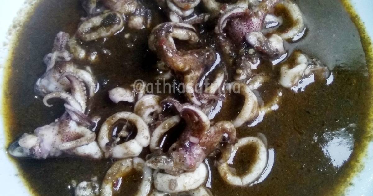 42 resep cumi hitam utama enak dan mudah - Cookpad