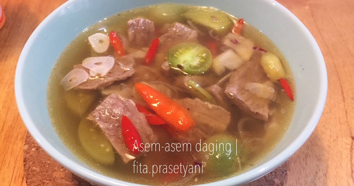 Resep Asem-asem daging oleh Fita Prasetyani - Cookpad