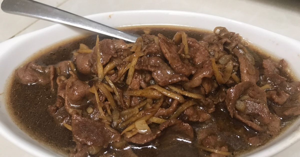 Resep Daging Ayam/Babi Masak Jahe/ Chau Khiong Si oleh Marytha Tjhia ...