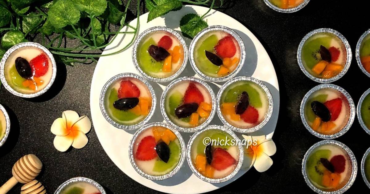 Resep Fruit Silky Pudding oleh Enik Sulistyawati - Cookpad