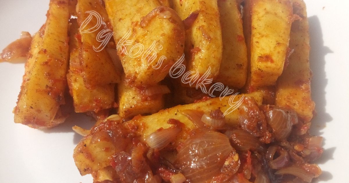 Spicy Fried Yam Recipe by Dg Kolis Bakery🍩🍽🎂🍰 - Cookpad