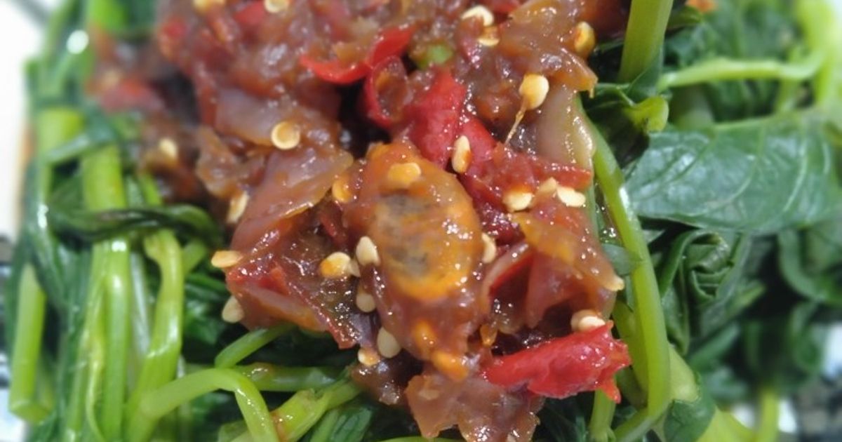 Resep Plencing Kangkung/ Brambang Asem oleh LilBie - Cookpad
