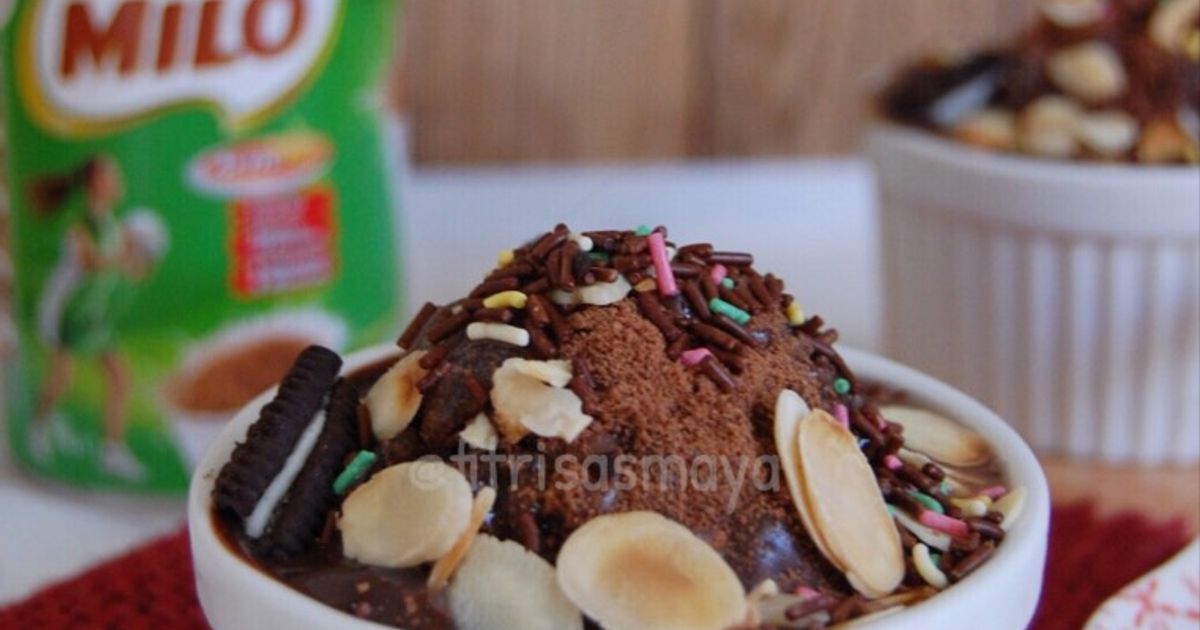 Resep Es Kepal Milo oleh Fitri Sasmaya - Cookpad