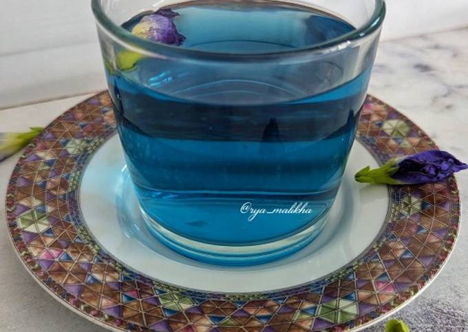 Resep Teh Bunga Telang oleh Riya Malikha - Cookpad