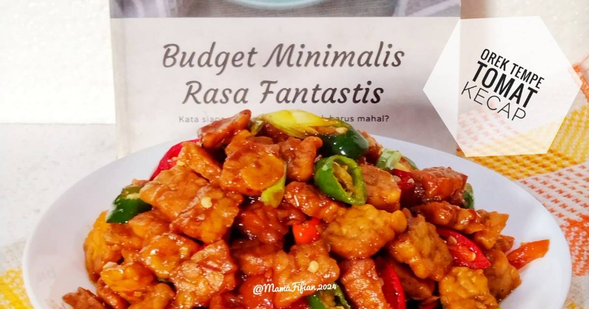 Resep Orek Tempe Tomat Kecap oleh Lanjarsih/Mama Fifian ( MasakanRumahan) - Cookpad