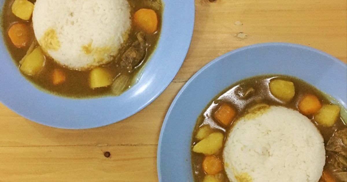 Resep nasi kari instan rumahan enak dan mudah - Cookpad