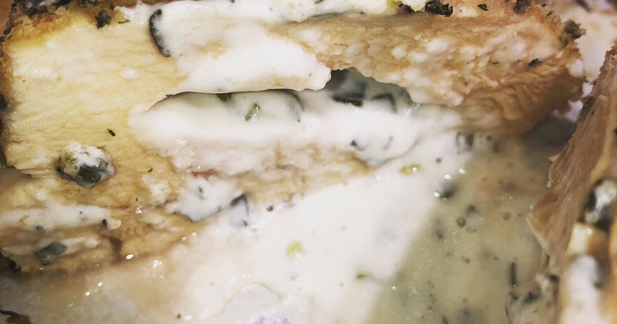 Ricetta Tasca Di Pollo Con Caprino di JoeVanessa - Cookpad