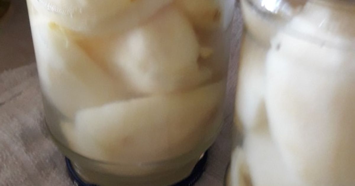 Peras En Almíbar Para Conserva Receta de Gablihuen