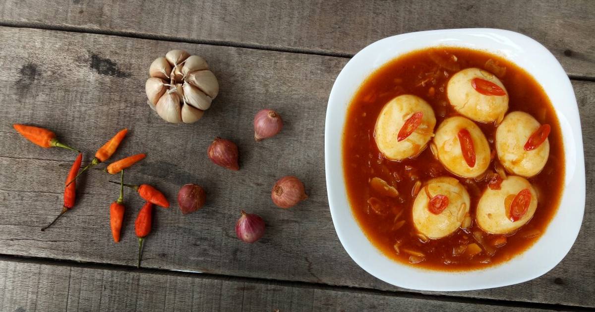 Resep Telur aneka saos oleh lialialia - Cookpad