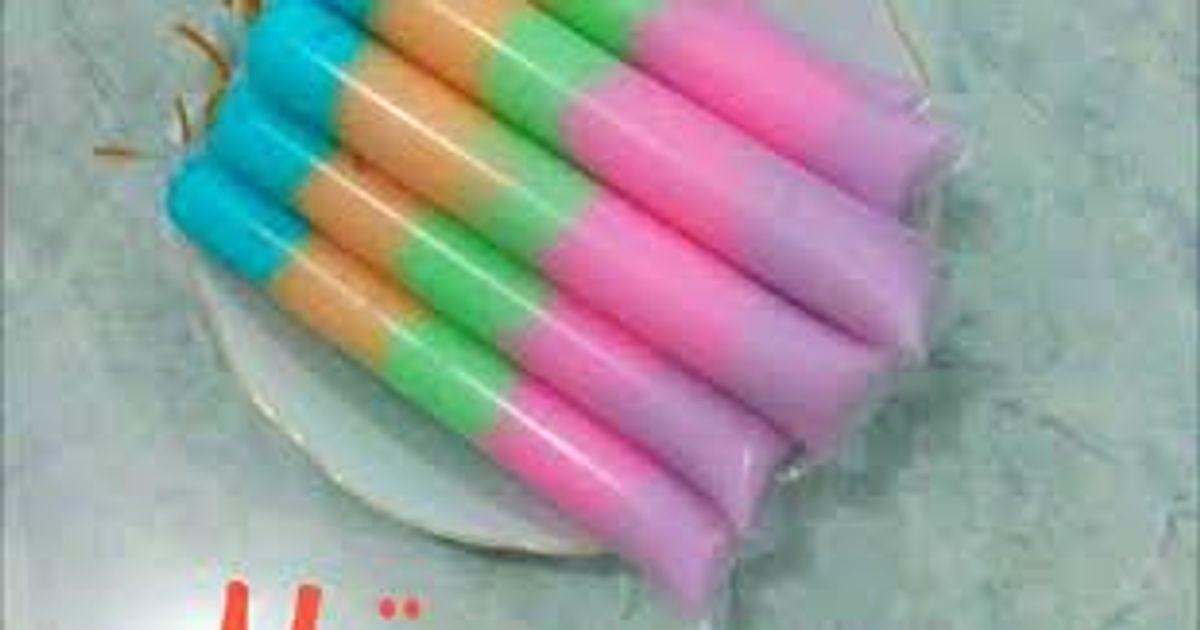 Resep Es Mambo Pelangi Lembut oleh Fitri Qalisyah Nasution - Cookpad