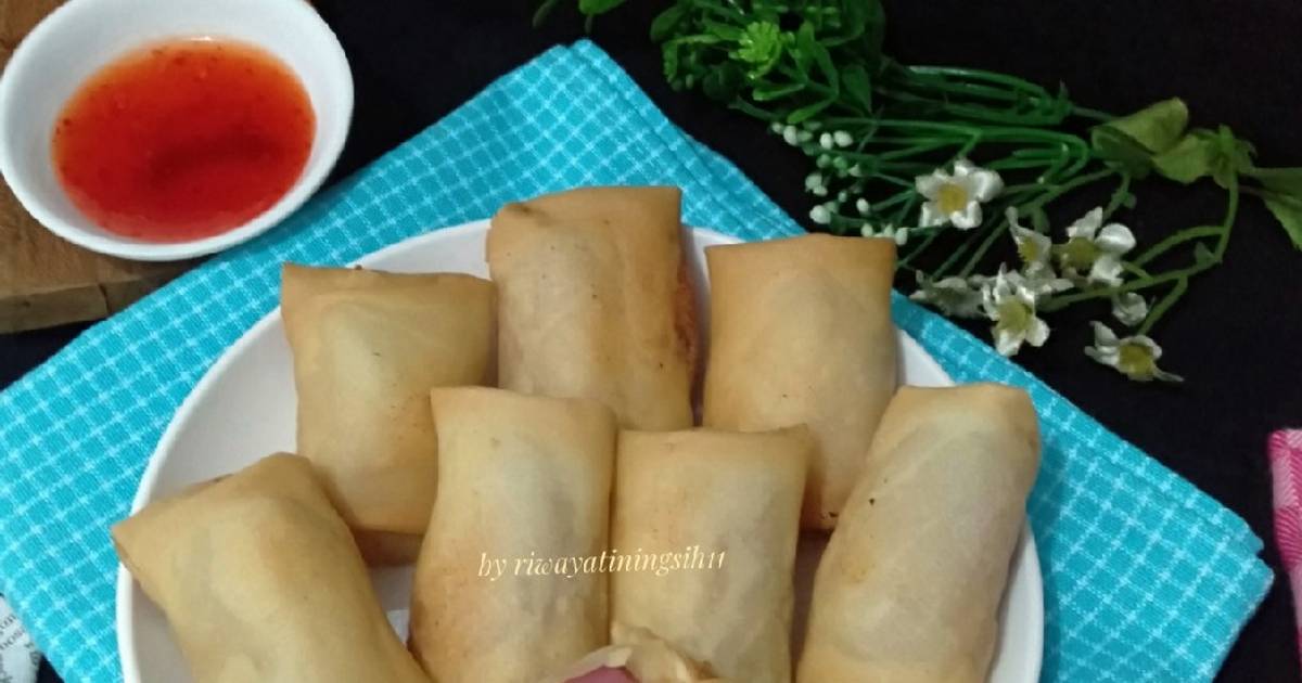 94 resep cheese roll kulit lumpia sosis enak dan mudah - Cookpad