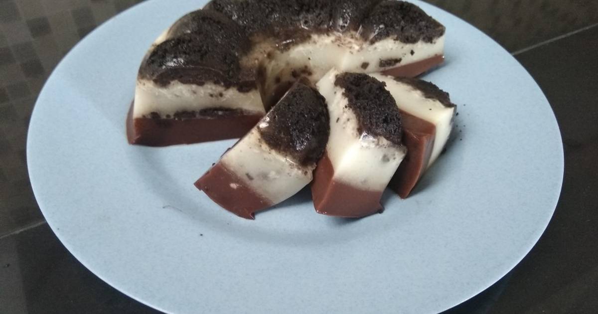 Resep Puding Oreo Cokelat oleh martha - Cookpad