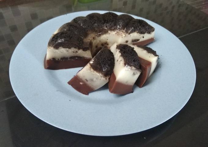 Resep Puding Oreo Cokelat oleh martha - Cookpad