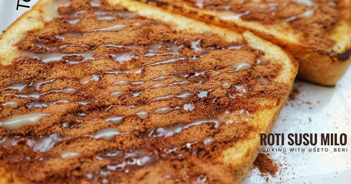 Resep Roti susu milo oleh seto_beri - Cookpad