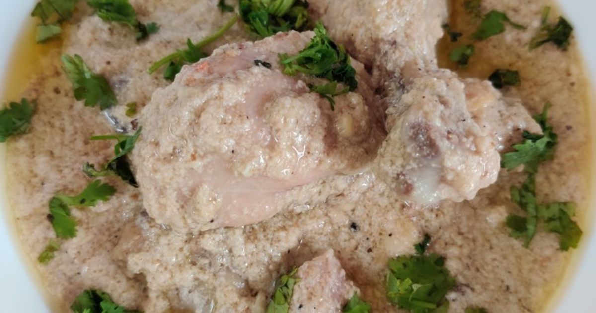 White Chicken Legs Recipe by rama - Cookpad
