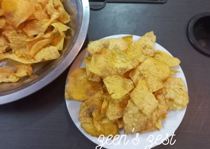 Yam Chips Recipe by ZMA Cookpad