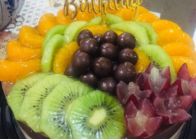 Resep Cake puding buah oleh Dapur Nekda - Cookpad