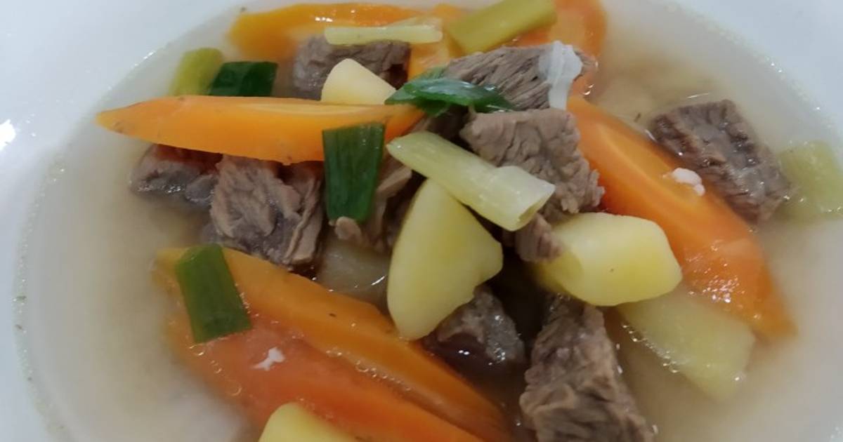 Resep 85. Sop Daging Sapi Simple oleh Susie Widyasari - Cookpad