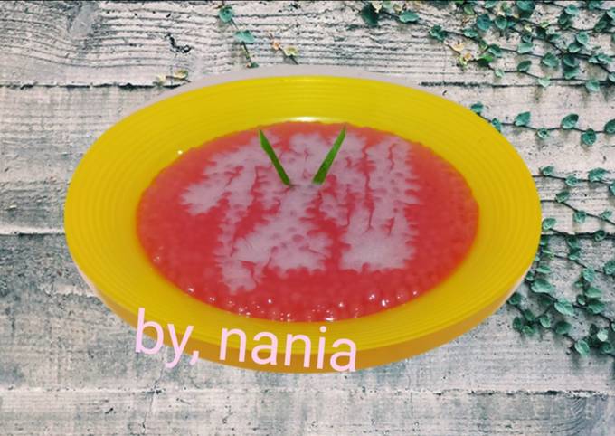 Resep 330.*bubur sagu mutiara* oleh Nania - Cookpad