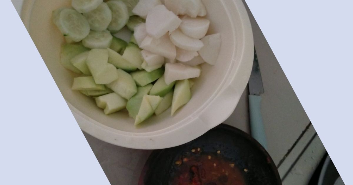 Resep Lotis Sambal Asam Jawa oleh Lindasrkf - Cookpad