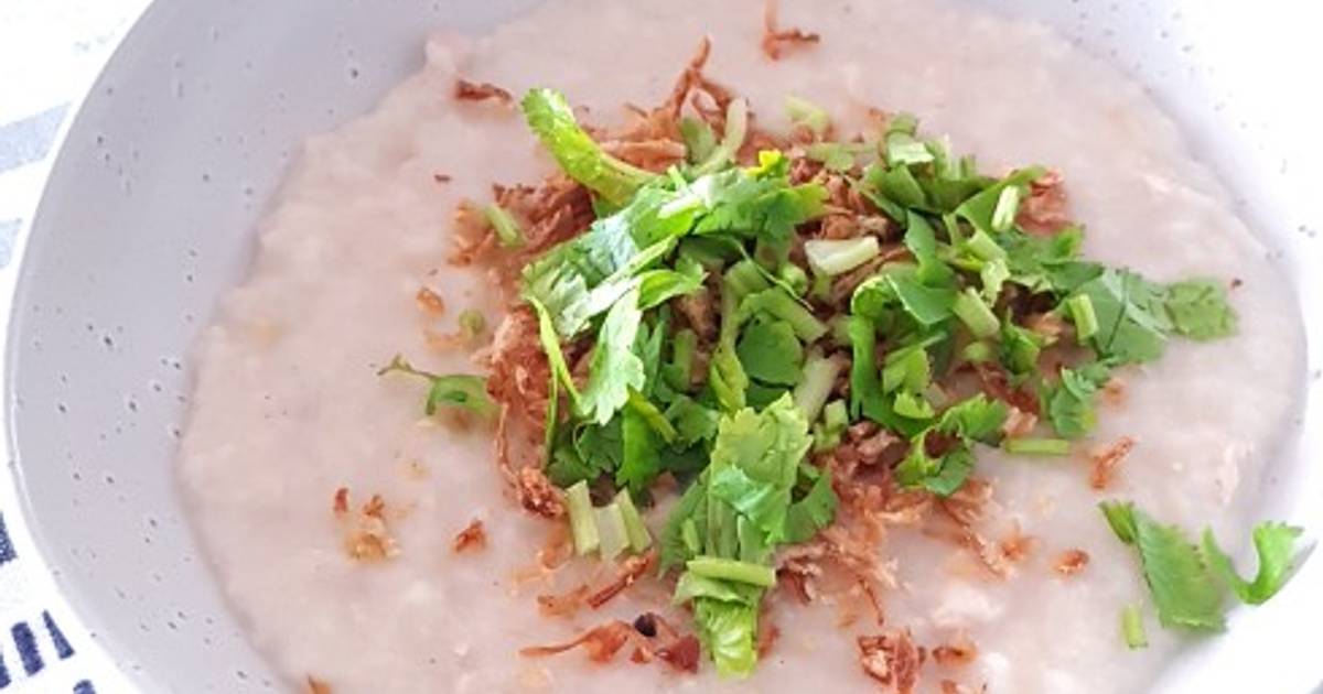 48 easy and tasty chicken rice porridge recipes by home cooks - Cookpad