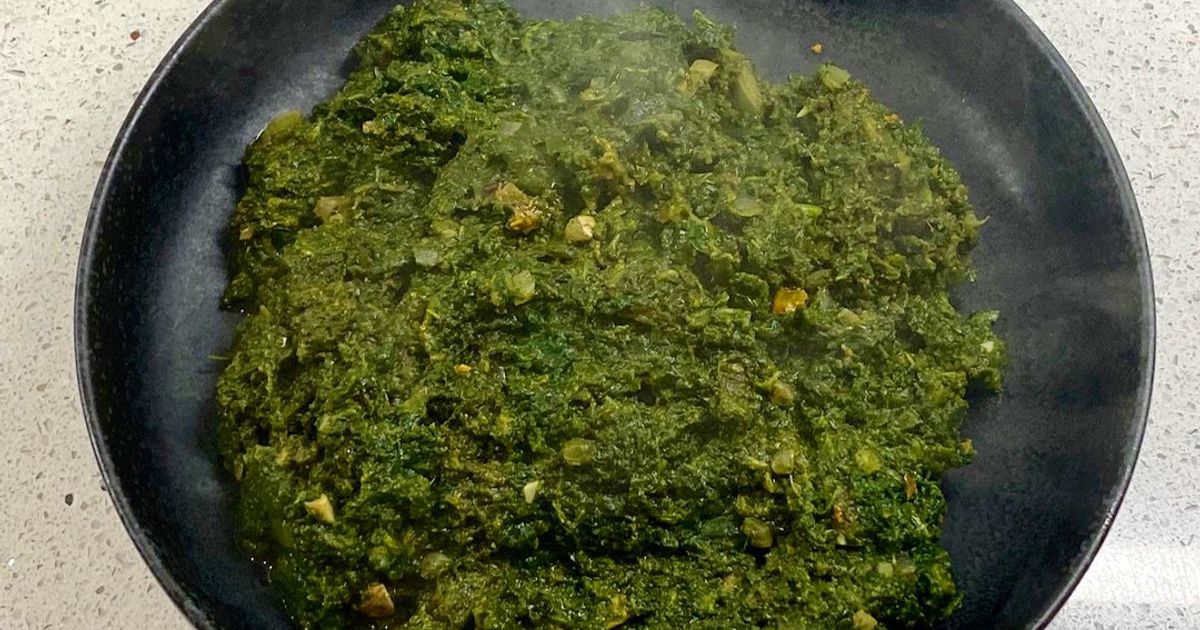 Spinach Saag Recipe by Nadine Schweitzer - Cookpad