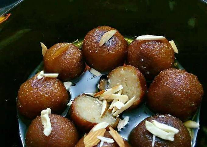 Bread Gulab Jamun Recipe by Akum Raj Jamir - Cookpad