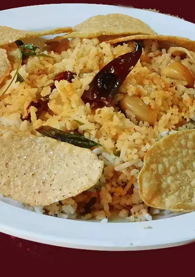 Ellu satham (ellorai in Tamil)-Rice cooked with sesame seed masala ...