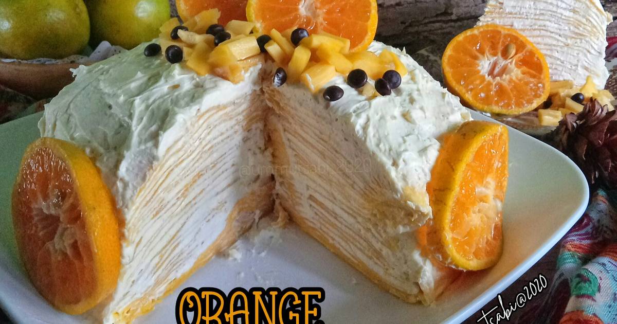 20 resep miles crepes jeruk enak dan mudah - Cookpad