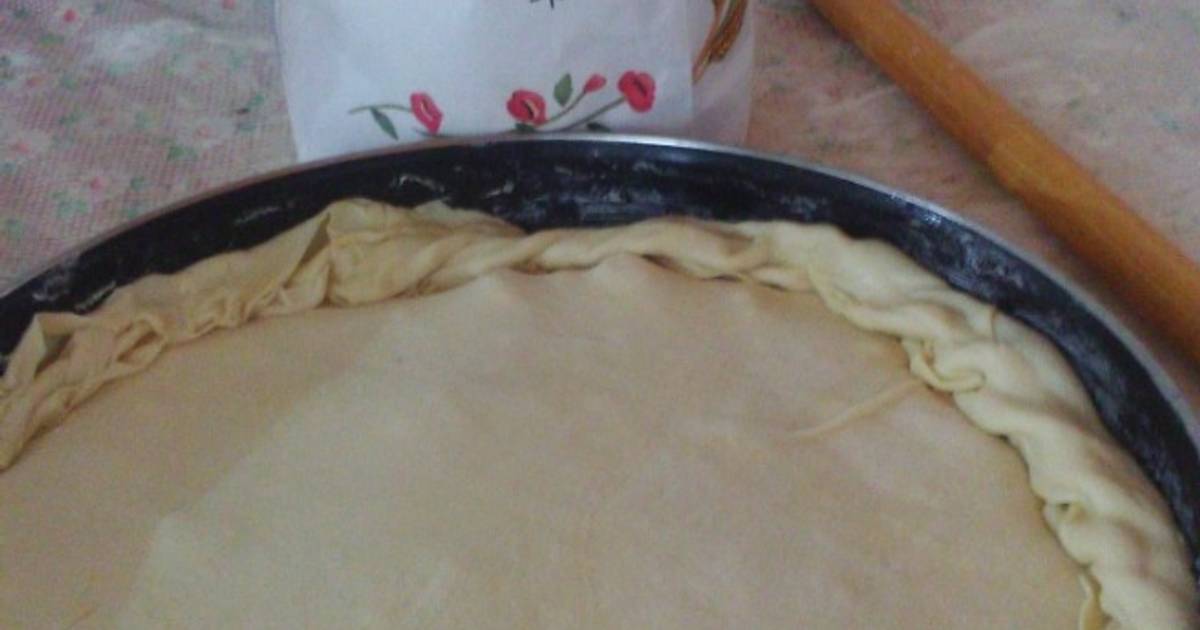 Τυρόπιτα με σπιτικό φύλλο συνταγή από τον/την Μελίνα - Cookpad