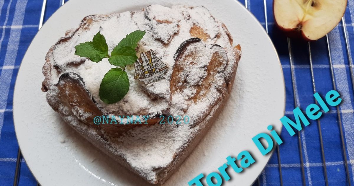 Resep Torta Di Mele (Bolu Panggang Apel Khas Italy) oleh NayNay - Cookpad